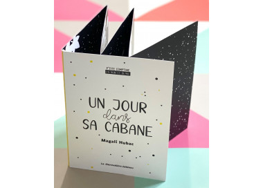 P'tite comptine noir & blanc - Un jour dans sa cabane | La Marmotière